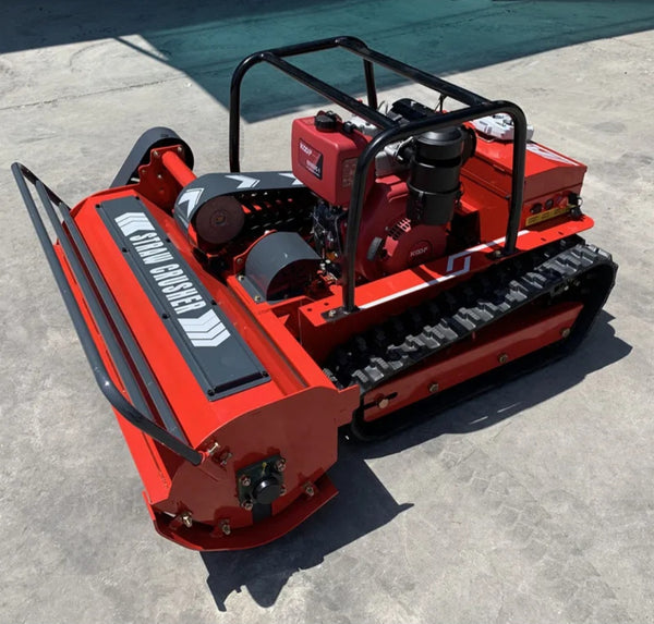 HT120A Remote Controlled Flail/Slasher Mower – HighTopAus